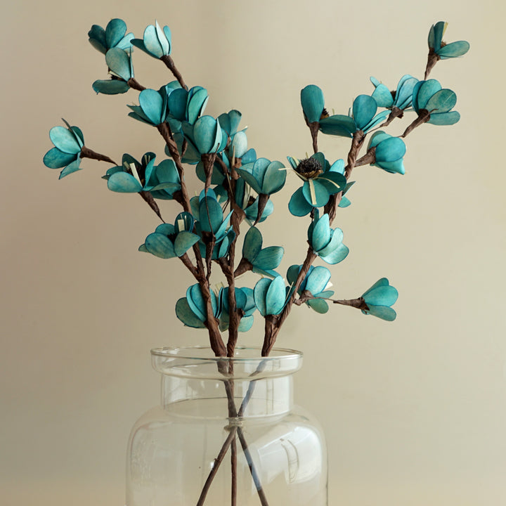 Dried Stems and Leaves – Orange Skies